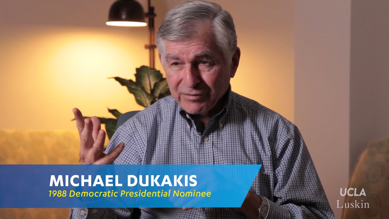 A Conversation with Michael Dukakis
