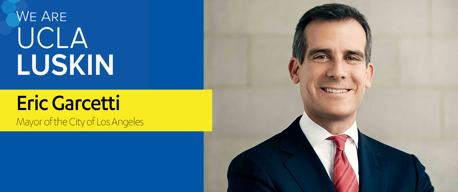 Eric Garcetti Named 2017 Commencement Speaker