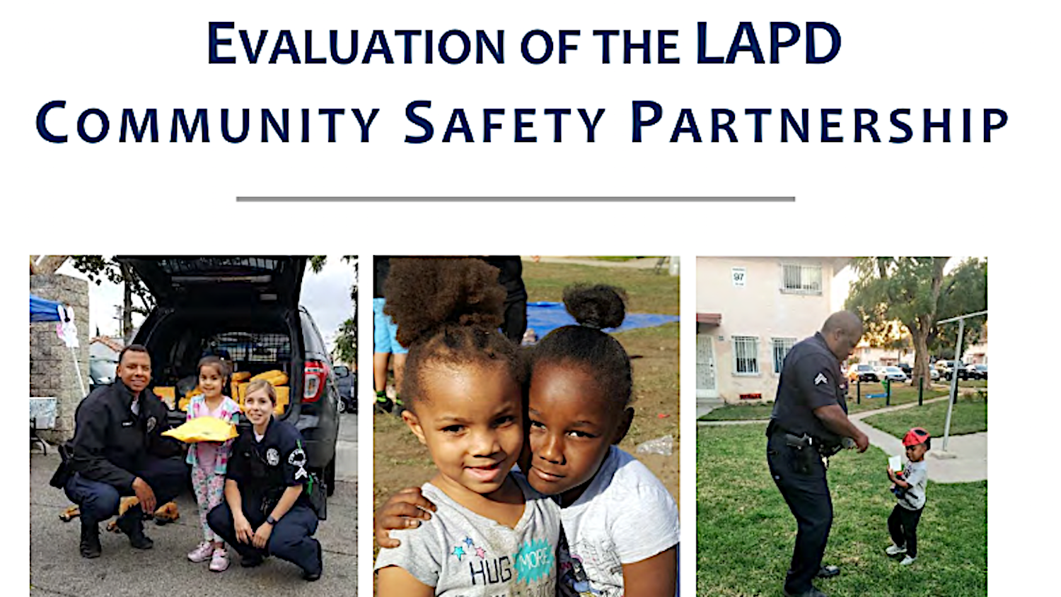 A Spotlight on Community Policing Research