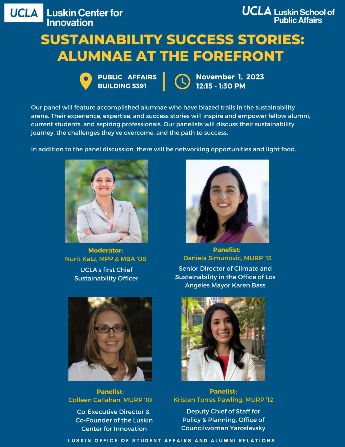 Sustainability Success Stories: Alumnae at the Forefront