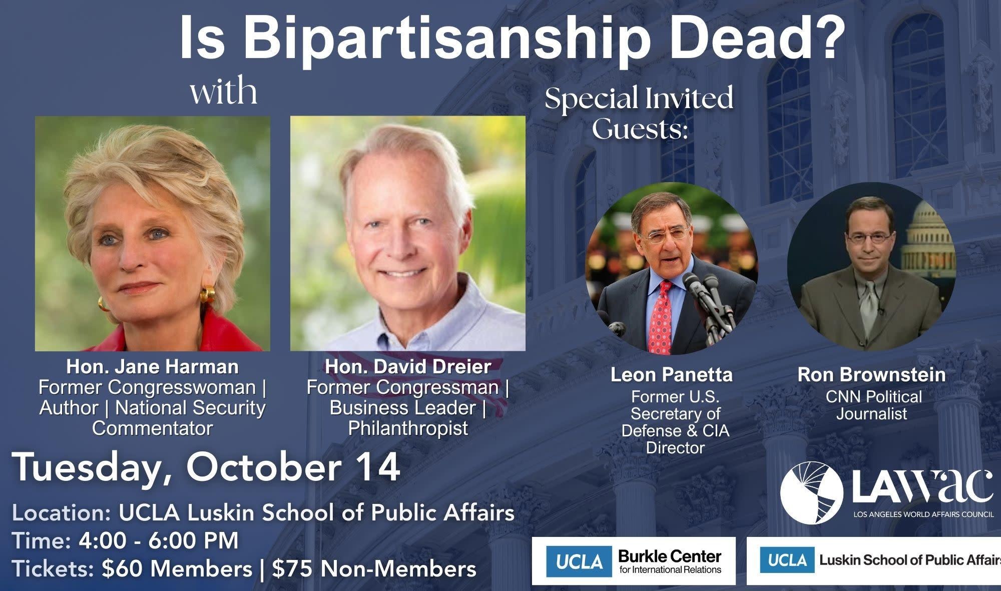 Is Bipartisanship Dead?